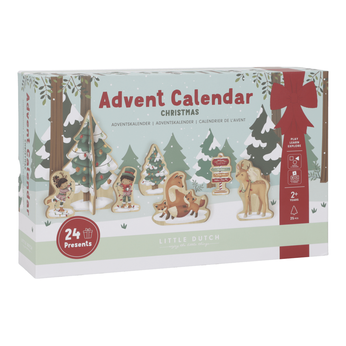 LD Advent Wooden Gift Box – Kids Living