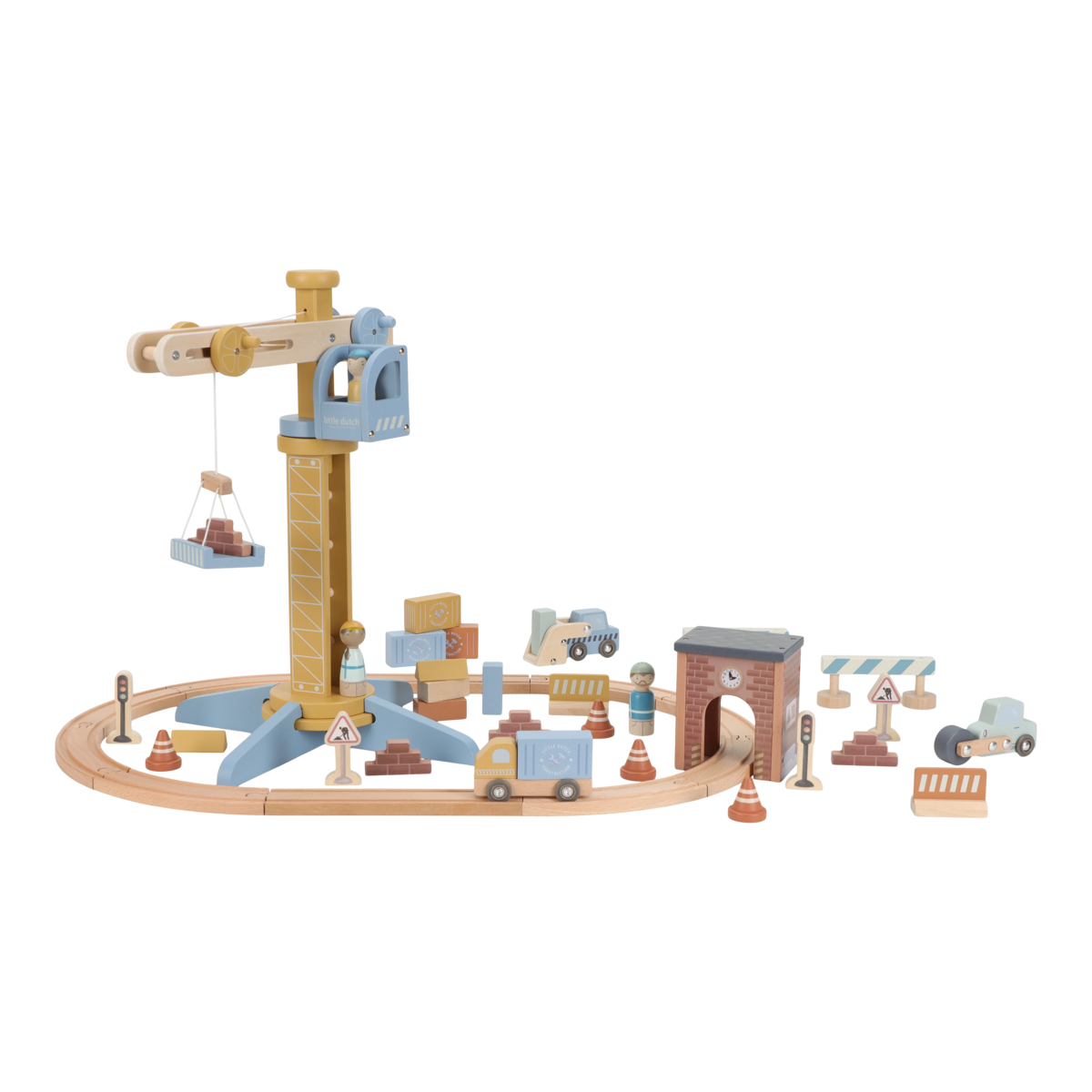 LD Wooden Crane Set FSC – Kids Living